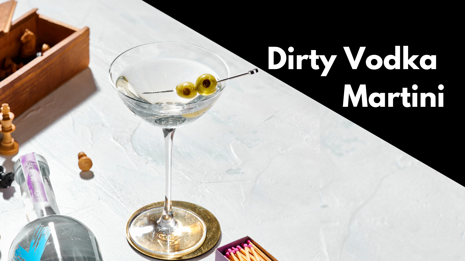 Dirty Vodka Martini – Baxter Vodka